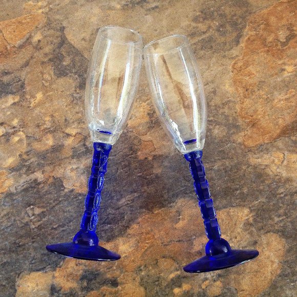 Vintage | Dining | Vintage Fancy Flutes | Poshmark